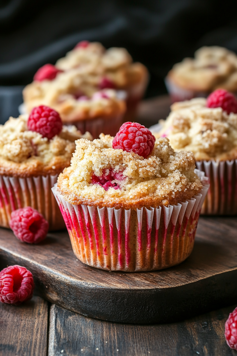 The Ultimate Raspberry Crumb Muffins Recipe | Cakes Fiesta