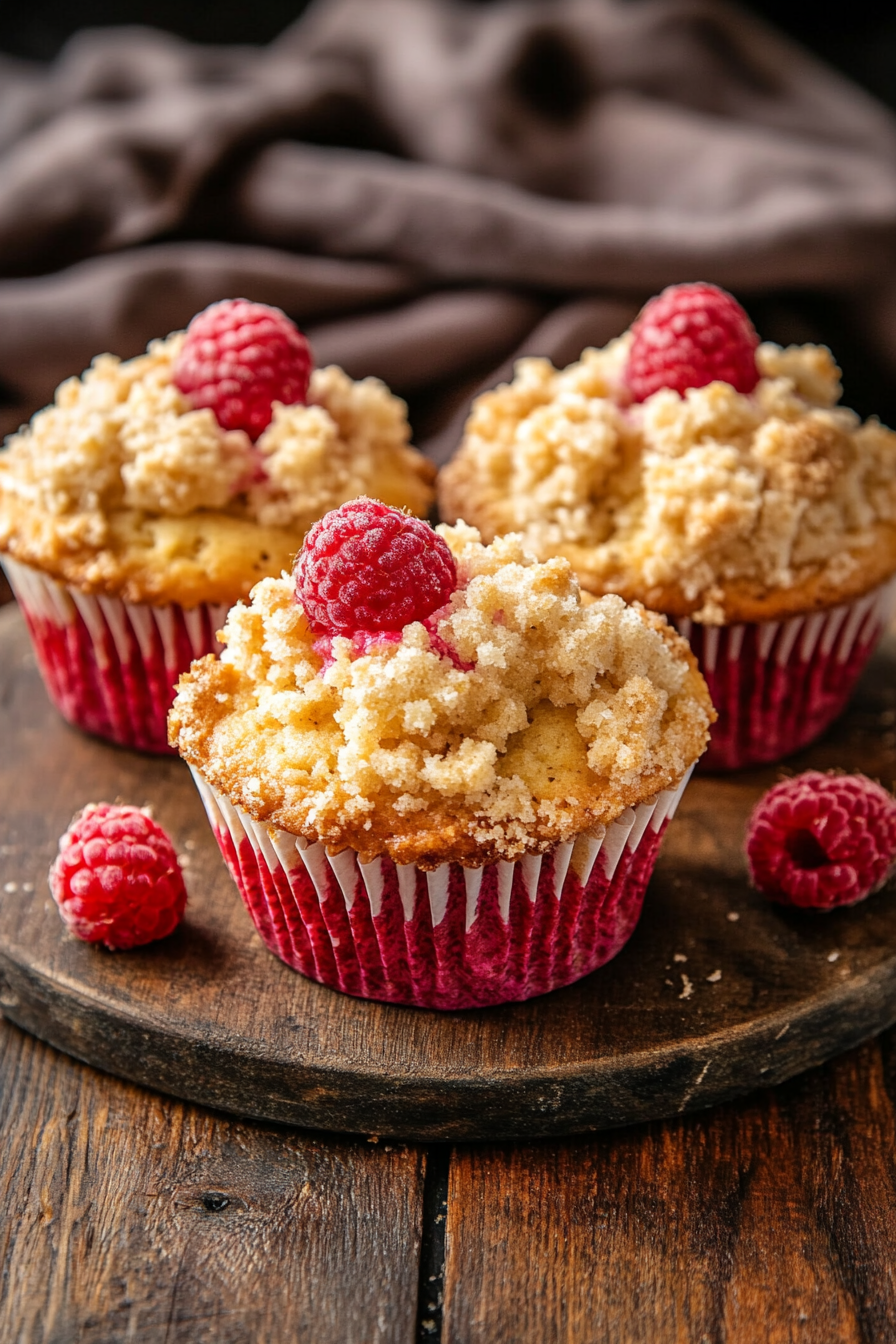 The Ultimate Raspberry Crumb Muffins Recipe | Cakes Fiesta