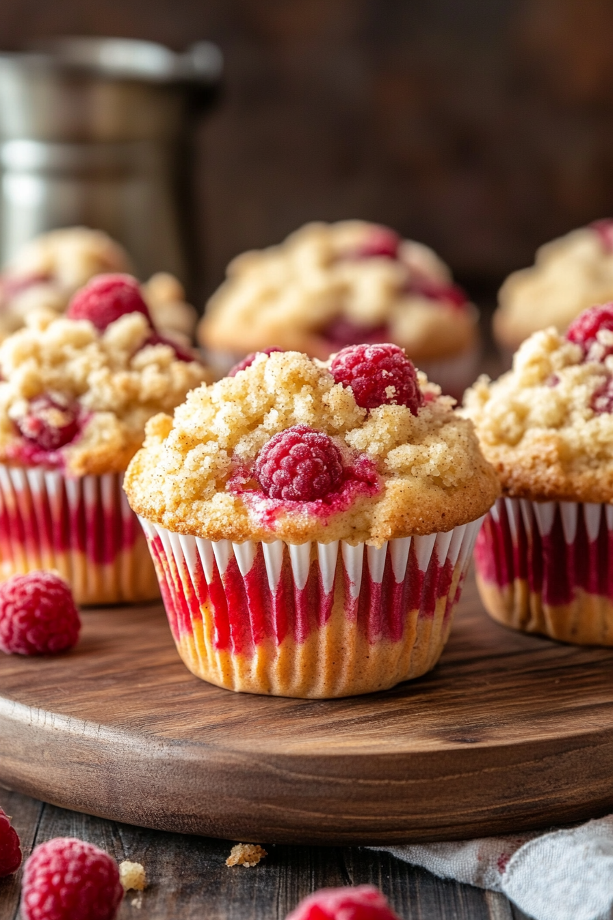The Ultimate Raspberry Crumb Muffins Recipe | Cakes Fiesta